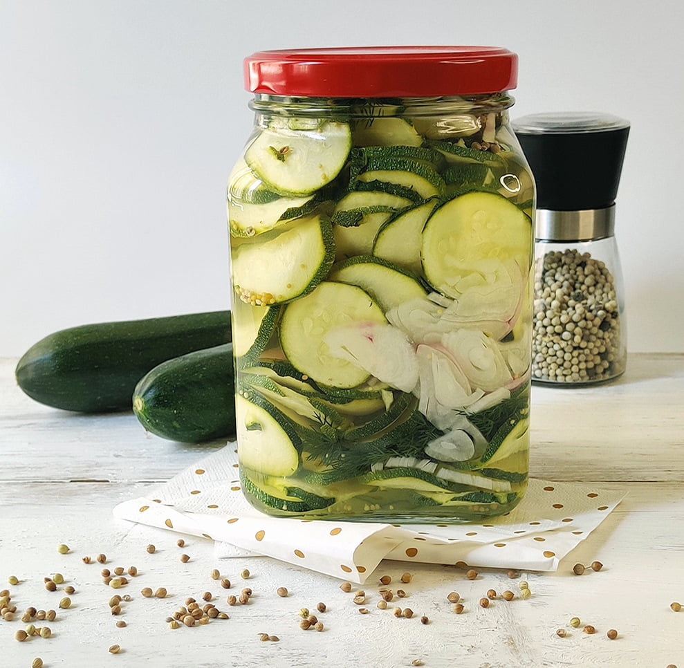 Çıtır Kabak Turşusu - En Çabuk, En Kolay Ve En Lezzetli Kabak Turşusu